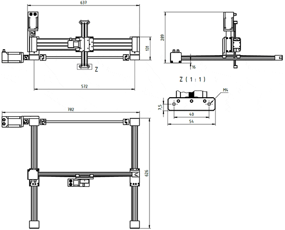 drylin® gantries - Surface, line, room | Linear robot applications for ...