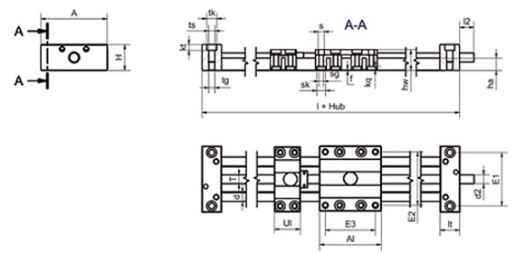 Spindle support SLW-1040